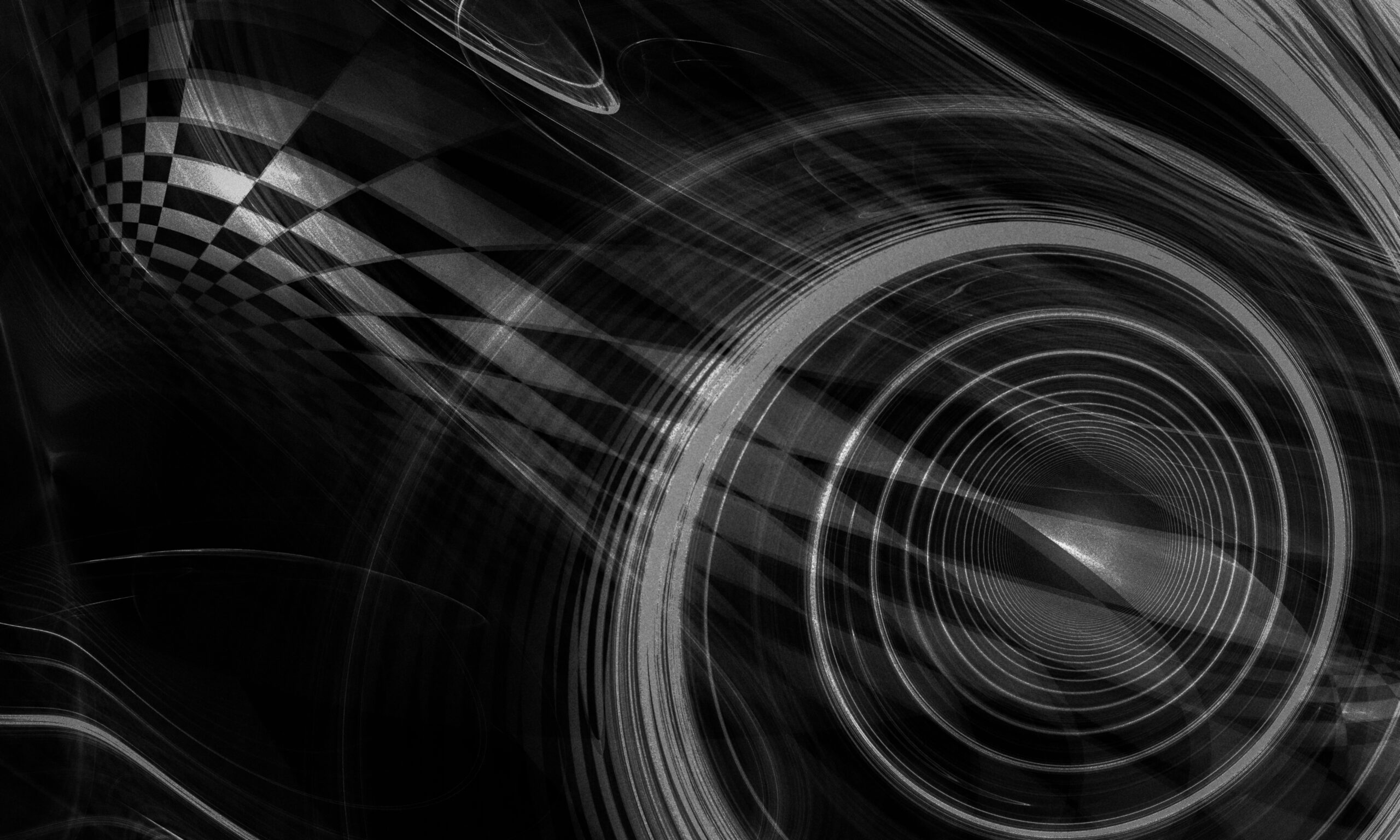 SWIRL CHECKERS BW1 | AFX Racing