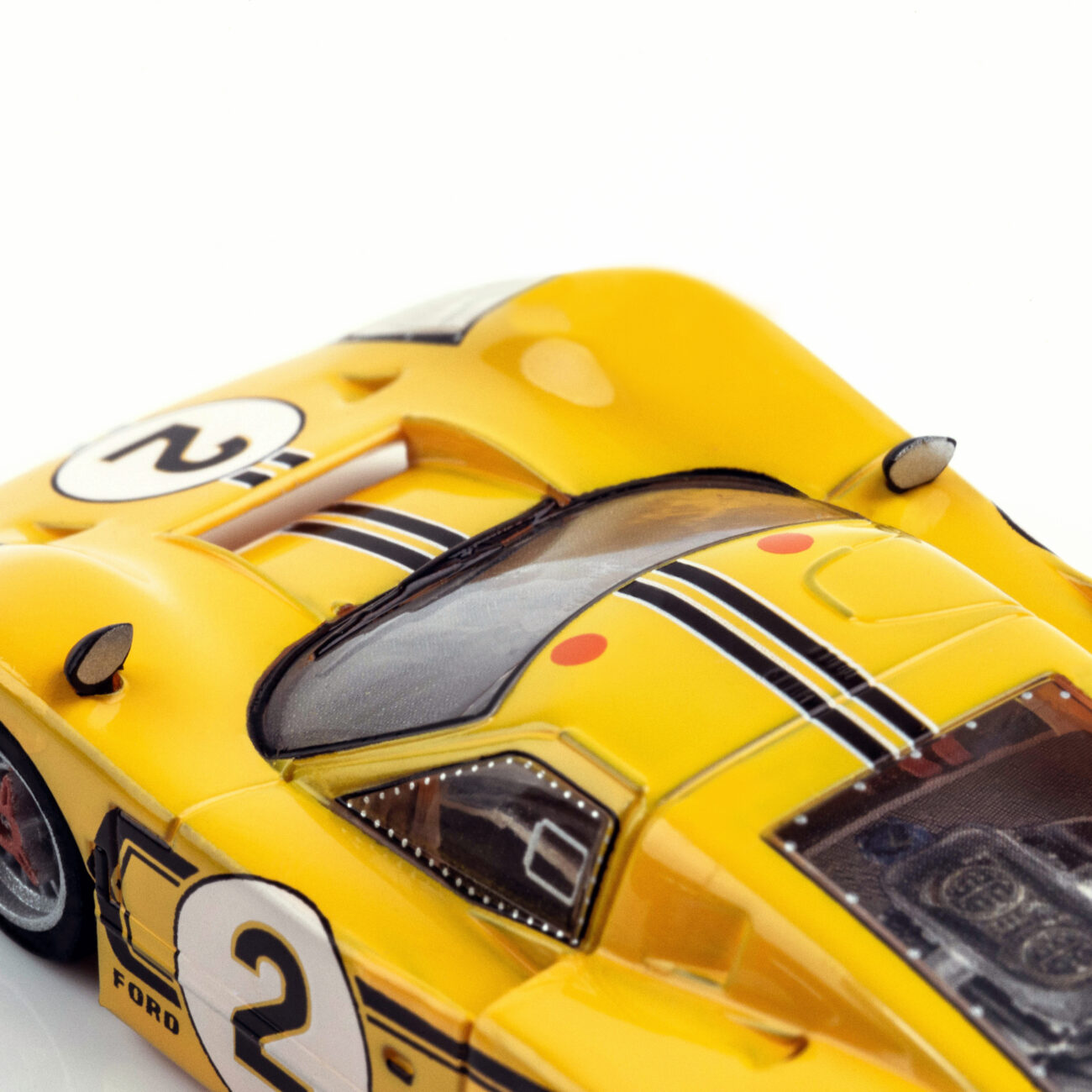 Ford GT40 MKIV #2 LeMans 1967 - Yellow | AFX Racing